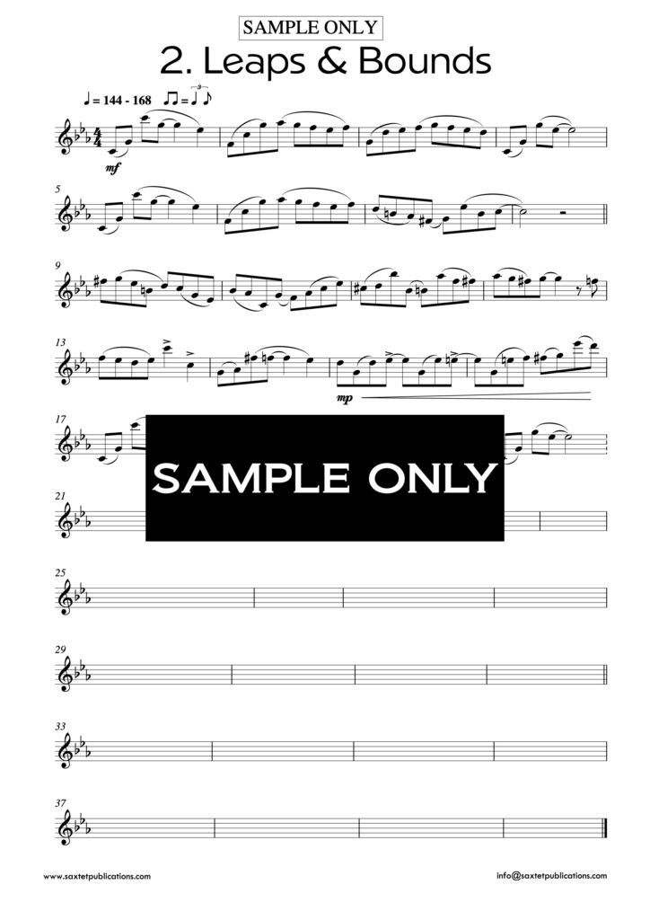 Street Beats - Saxtet Publications