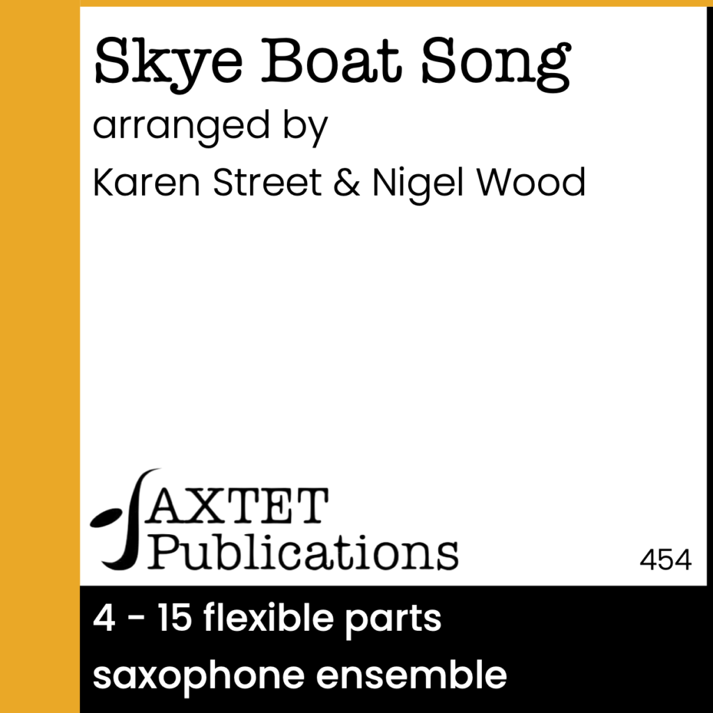 Skye Boat Song - Saxtet Publications