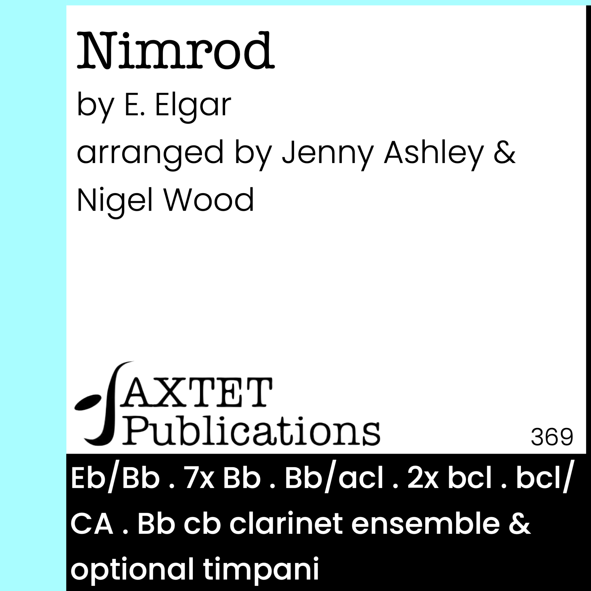 Nimrod - Saxtet Publications